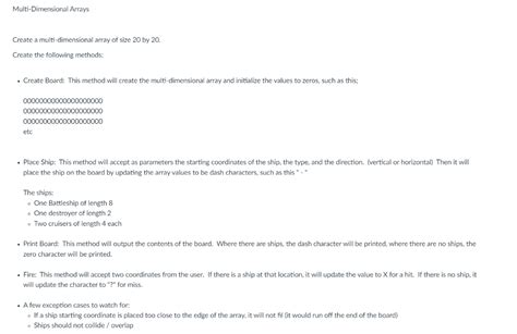 solved create board this method will create the