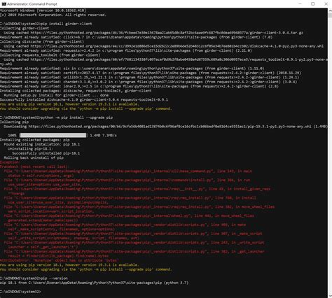 Python How To Suppress Outdated Pip Warning Stack Overflow