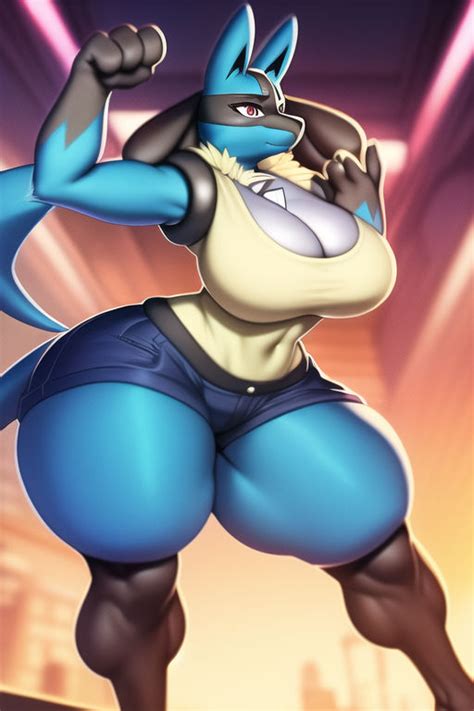 Hot Lucario By Penzyy On Deviantart