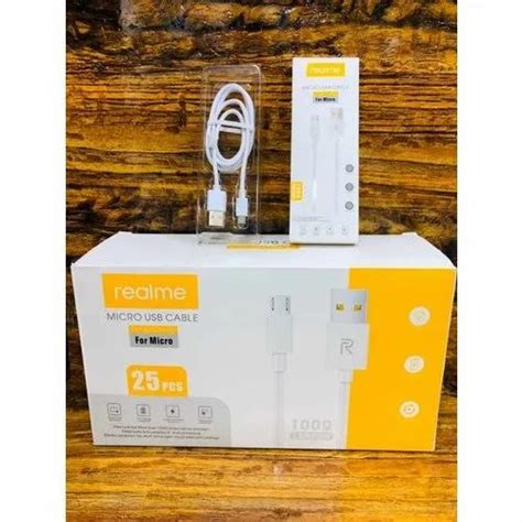 White Realme Micro Usb Cable At Rs Piece In Vasai Virar Id