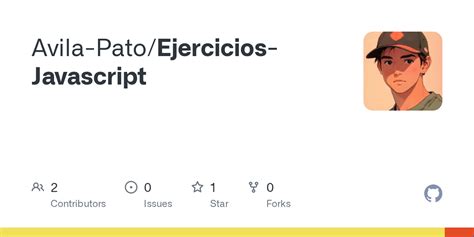Github Avila Patoejercicios Javascript