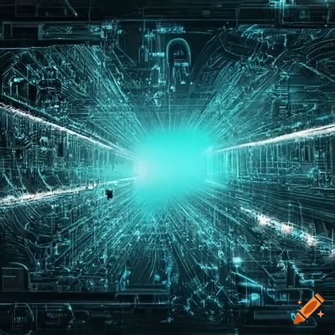 Aperture Science Computer Background On Craiyon