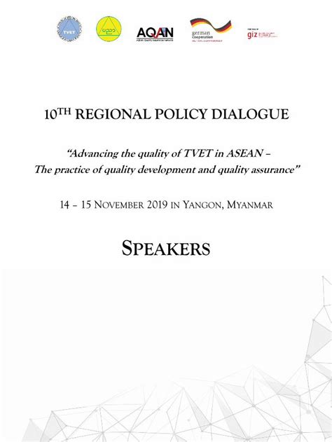 Pdf Speakers Sea Vet · Framework Asean Qualifications Reference Framework East Asia Summit