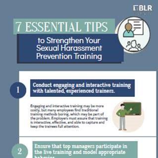 Essential Tips To Strengthen Your Sexual Harassment Training HR Daily Advisor