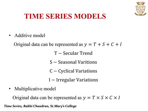 Statisticstime Series Ppt