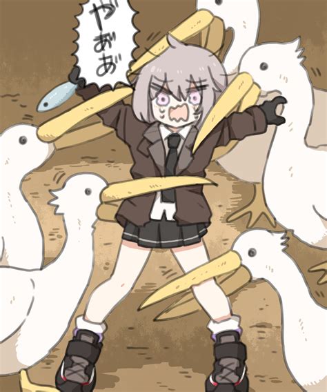 Supaccha M Girls Frontline Girls Frontline Commentary Request Highres Girl Ahoge