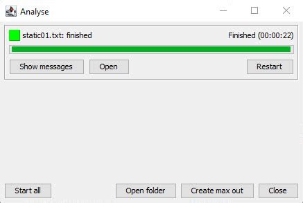 Calculations Static Analysis AquaSim