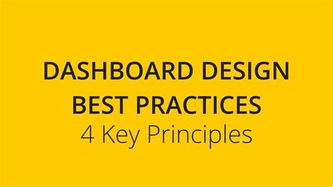 Dashboard Design Best Practices Sisense Professional Guide QuadExcel Com