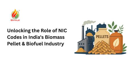 Unlocking The Role Of Nic Codes In Indias Biomass Pellet And Biofuel