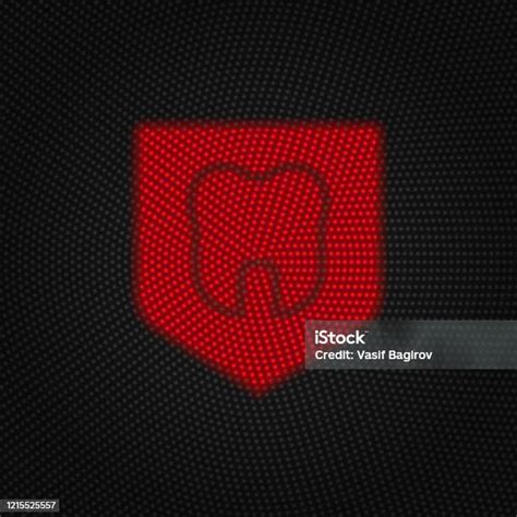 치과 보험 방패 치아 아이콘 신호등 기호 복고풍 스타일의 벡터 아이콘 트래픽 기호 벡터 아이콘입니다 보험 개념 벡터 그림입니다 가글에 대한 스톡 벡터 아트 및 기타 이미지