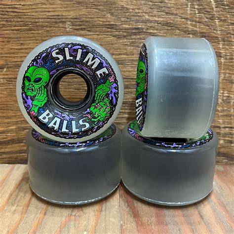 Oj Skateboard Wheels Santa Cruz Skateboards Slime Balls Og Slime Black