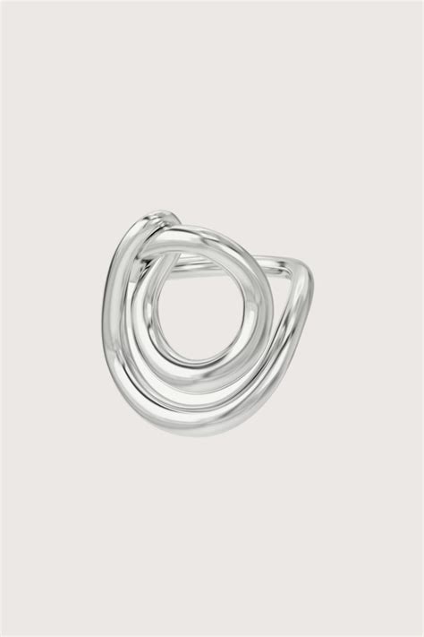 Lasso Ring Silver Otte New York
