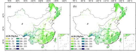 Figure 5 From New Forest Aboveground Biomass Maps Of China Integrating Multiple Datasets