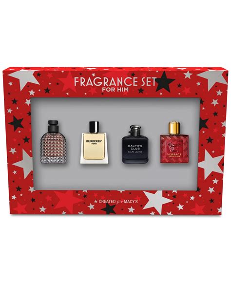 Created For Macys 4 Pc Mens Luxury Fragrance Sampler Set Modesens