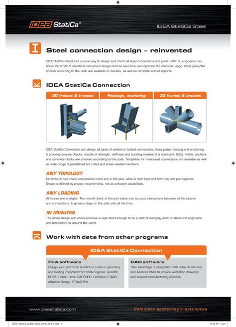 Pdf Steel Connection Design Reinvented · And Loading Imported From