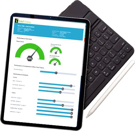 Microsoft Excel Test Simulated Interactive And Scalable Account Options Total Testing