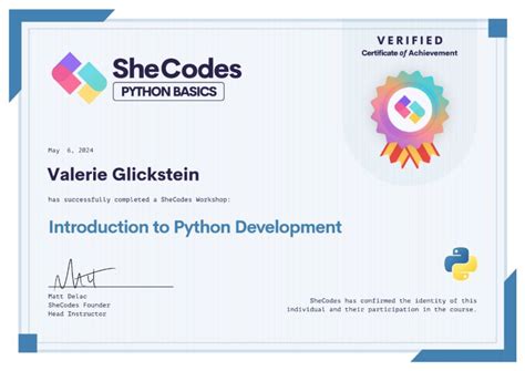 valerie glickstein on linkedin i am excited to be learning python