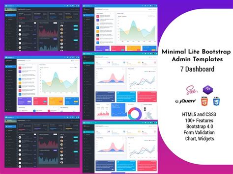 Minimal Lite Responsive Bootstrap 4 Admin Dashboard And Webapp Templates