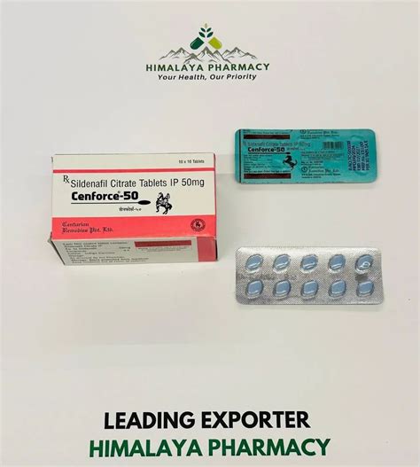 Cenforce Sildenafil Citrate 50mg Tablets At ₹ 1000box Cenforce