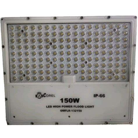 Electric Flood Lights Abs Plastic Standard Size White Color 150