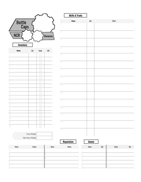 Modification Of Modiphius Fallout Ttrpg To Match Fallout New Vegas Playing It Currently With A