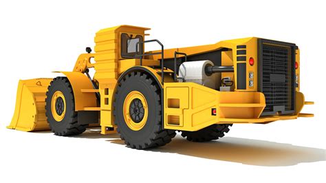 Komatsu Underground Hard Rock Haulage Loader 3d Horse