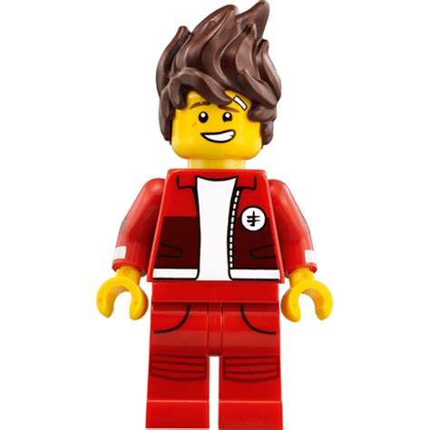 Lego Ninjago Kai Hair Red Legs And Jacket Bandage On Forehead The
