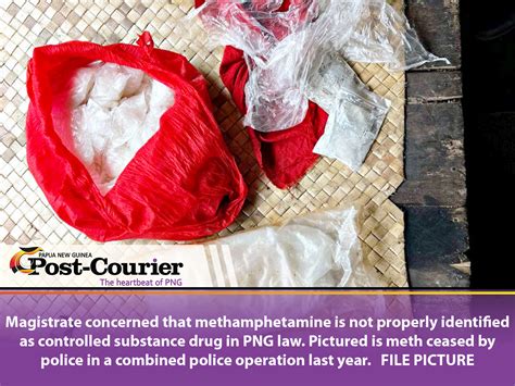 ‘meth Not Identified As Controlled Substance Post Courier