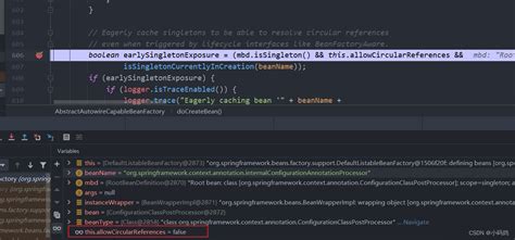 使用springboot测试循环依赖问题allow Circular References Csdn博客