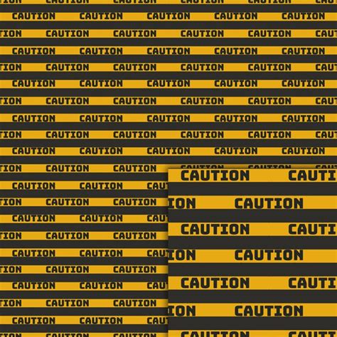 Caution Stripes Patternd 1285301