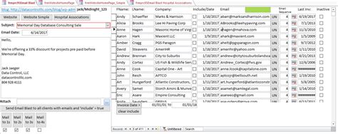 Data Control Llc Access Database Consulting