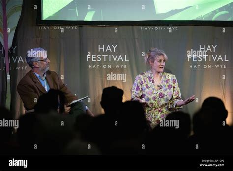 Hay On Wye Wales Uk 26th May 2022 Adele Nozedar And Lizzie Harper