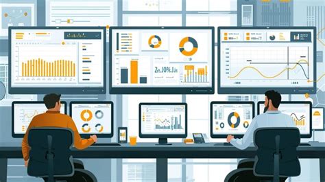 Data Analysis And Monitoring Premium Ai Generated Image