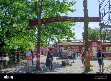 Kopenhagen Freistadt Christiania Copenhagen Hippietown Christiania
