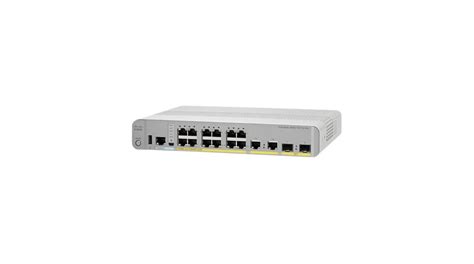 Ws C3560cx 12pd S Cisco Poe Switch 10gbps 240w Rj45 Ports 14 Poe Ports 12 Distrelec Sweden