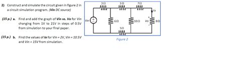solved 312 312 712 2 construct and simulate the circuit