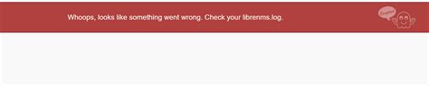 unable to access the webui page 2 help librenms community
