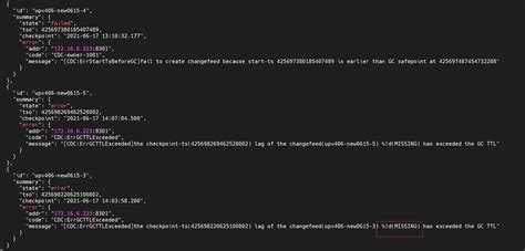 Cdcerrgcttlexceeded Error Message Has Dmissing · Issue 2080