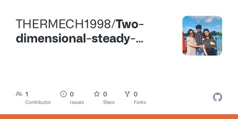 Github Thermech1998two Dimensional Steady State Solver