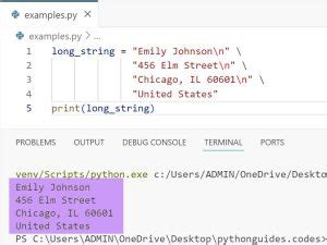 How To Split A Long String Into Multiple Lines In Python