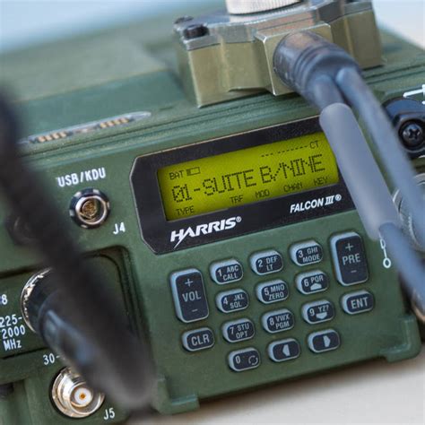 Harris Falcon Iii® Anprc 117gv1c Multiband Networking Manpack