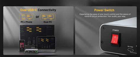 Maono Usb Audio Interface For Pc With 60 Db Pro Preamp 24bit 192khz Dual Usb