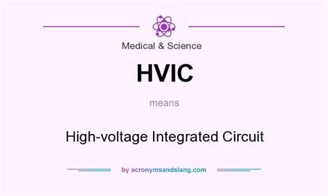Hvic High Voltage Integrated Circuit In Medical And Science By