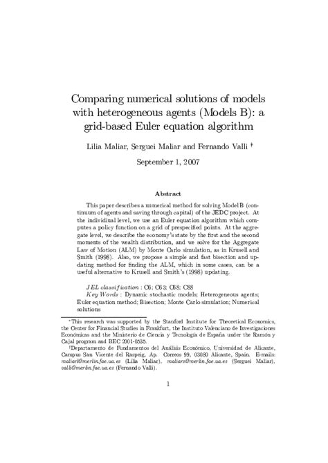 Pdf Grid Based Euler