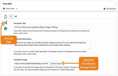 how to set open graph tags in wordpress sangfroid web llc