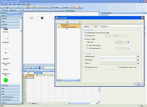 how to write data to a web service using xcelsius youtube