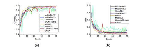 Accuracy And Loss Curves A Accuracy Curve Of The Validation Set B Download Scientific