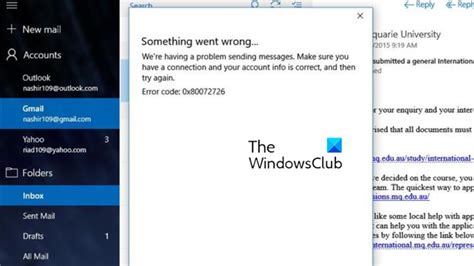 Mail App Is Not Syncing Automatically In Windows 11 10