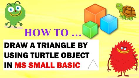How To Draw A Triangle Using Turtle Object In Ms Small Basic