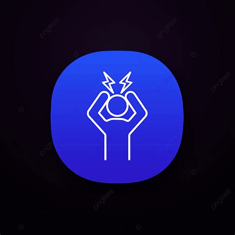 두통 앱 아이콘 평면 선형 상 Ui 변하기 쉬운 Png 일러스트 및 벡터 에 대한 무료 다운로드 Pngtree